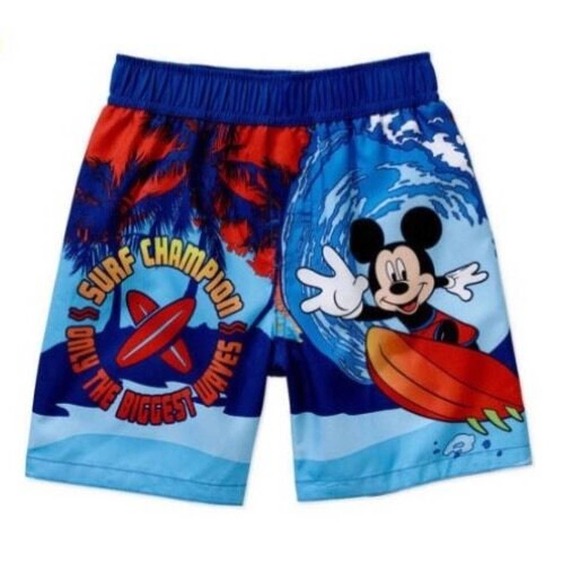 Disney | Swim | New Infant Boys Disney Mickey Mouse Blue Surf Swim ...
